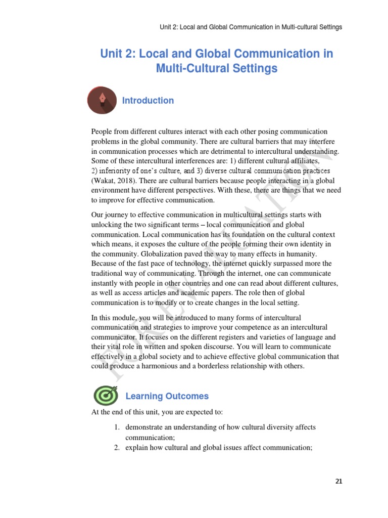 5 Unit 2 | PDF | English Language | Dialect