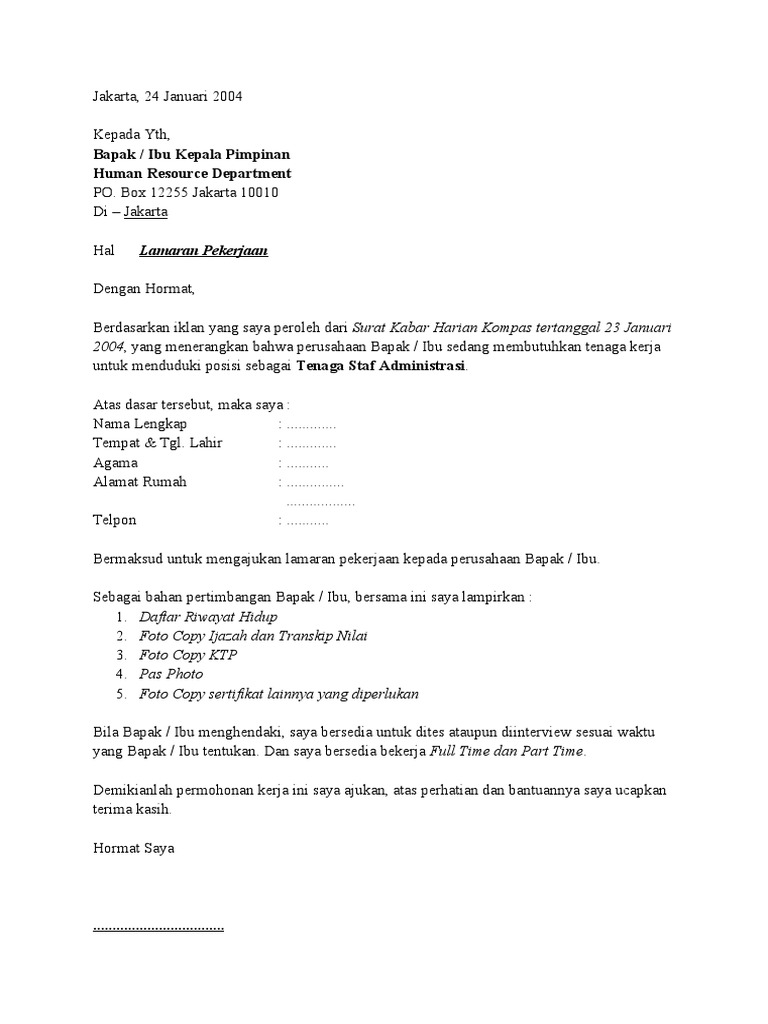 Materi Ujian Praktek MS Word | PDF