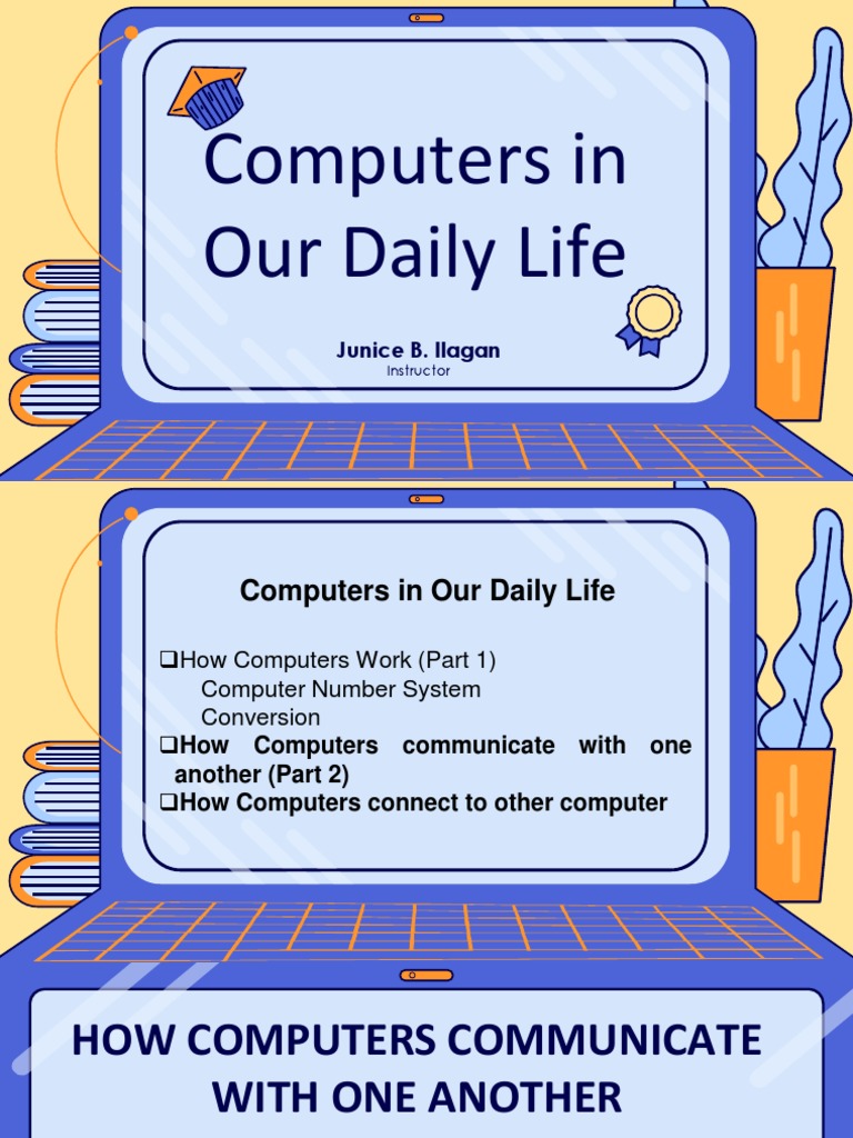 Module 3 Computer In Our Daily Life Part 2 Pdf Usb Computer Network
