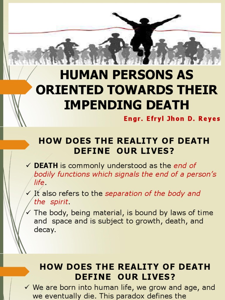 Human Person and Death | PDF | Suffering | Happiness