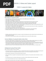 Cable Routing | PDF | Electrical Wiring | Electrical Engineering