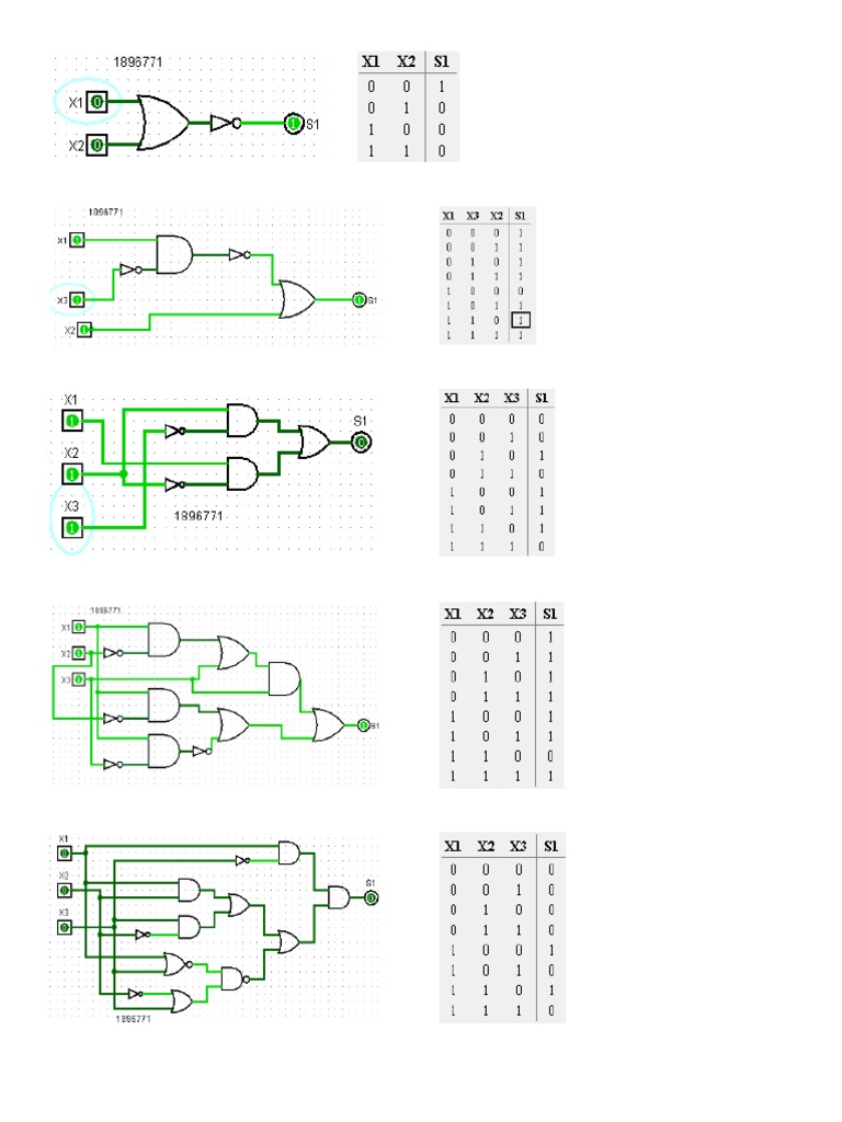 Circuitos Combinatorios | PDF