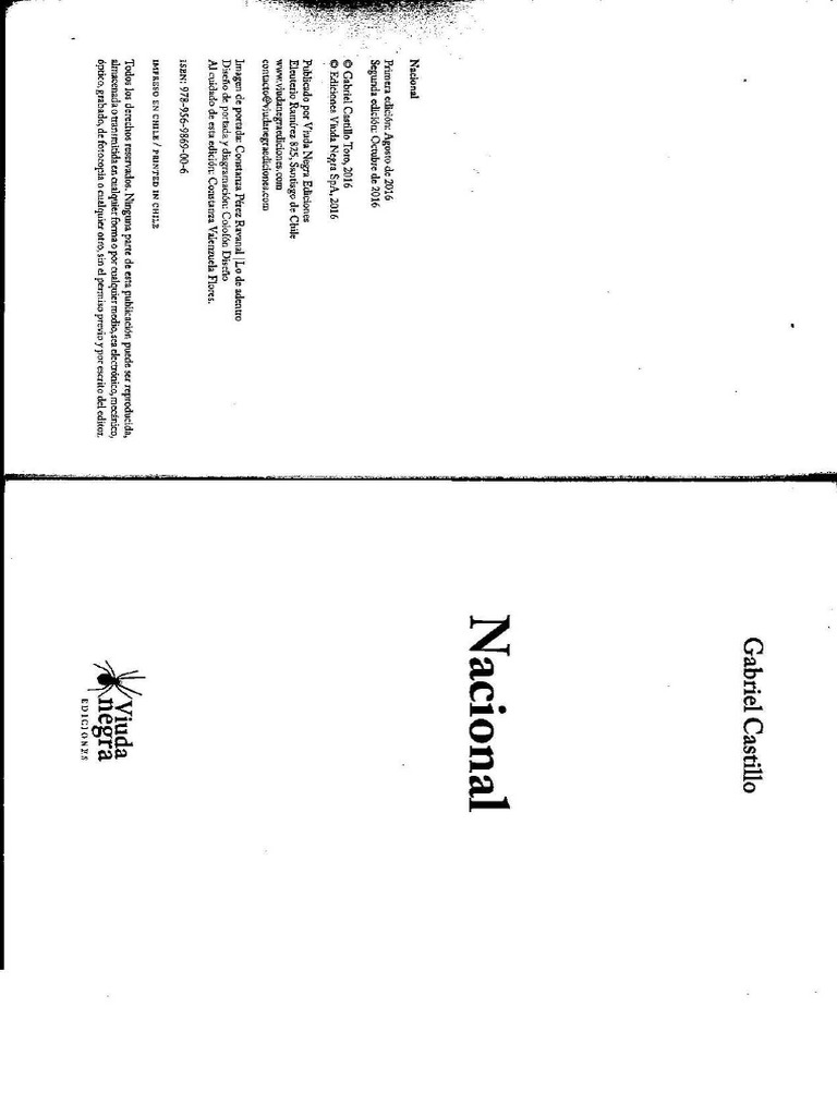 Gabriel Castillo - Nacional | PDF