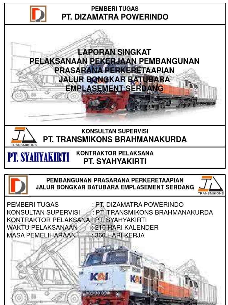 Laporan Singkat PT. KAI | PDF