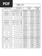 HK Crew List - 2025-06-17 | PDF