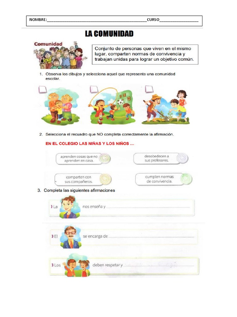 Lectura Sobre Comunidad | PDF