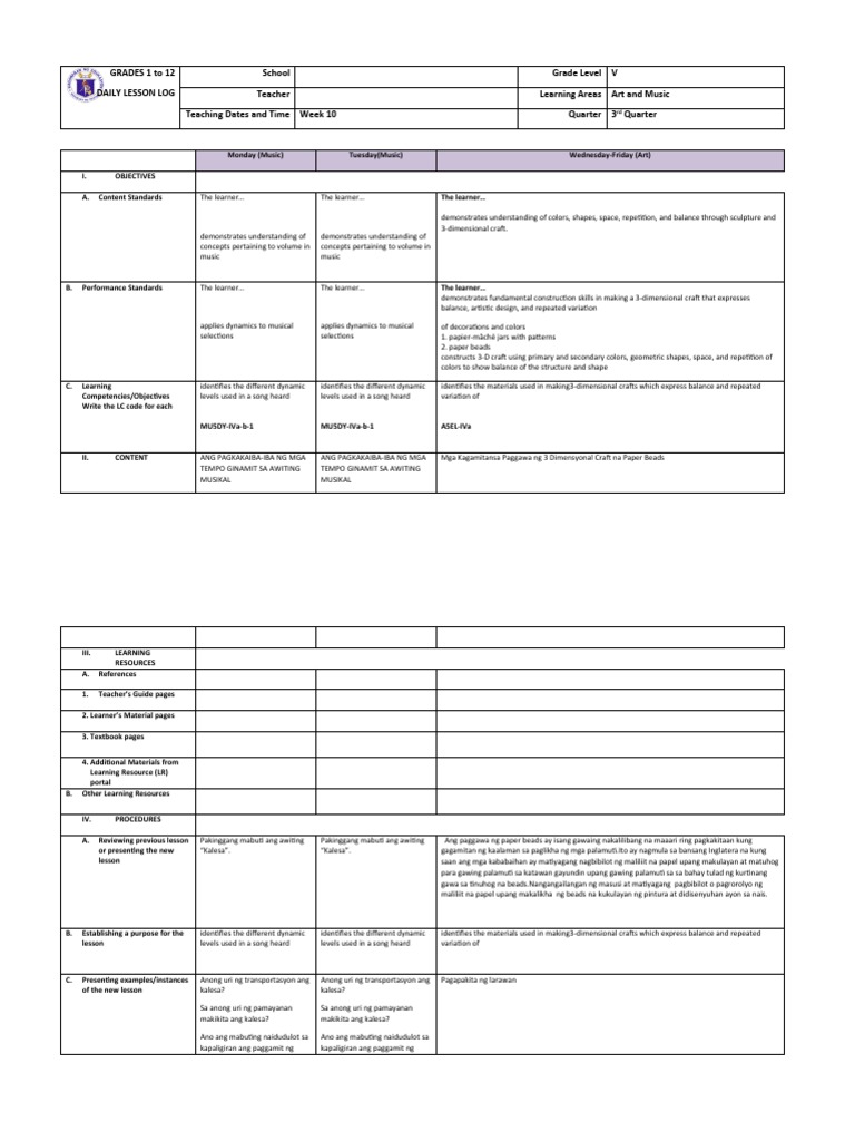 Week 10 | PDF | Learning | Teachers