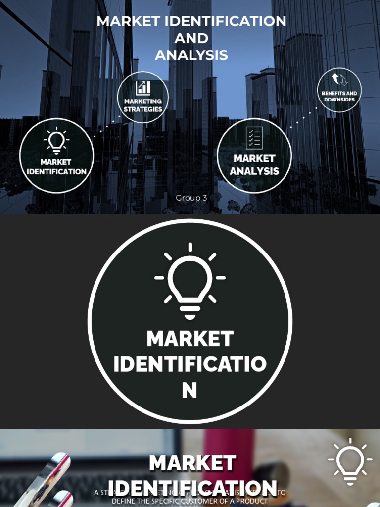 Group 3 MarkeT Identification and Analysis Techno | PDF