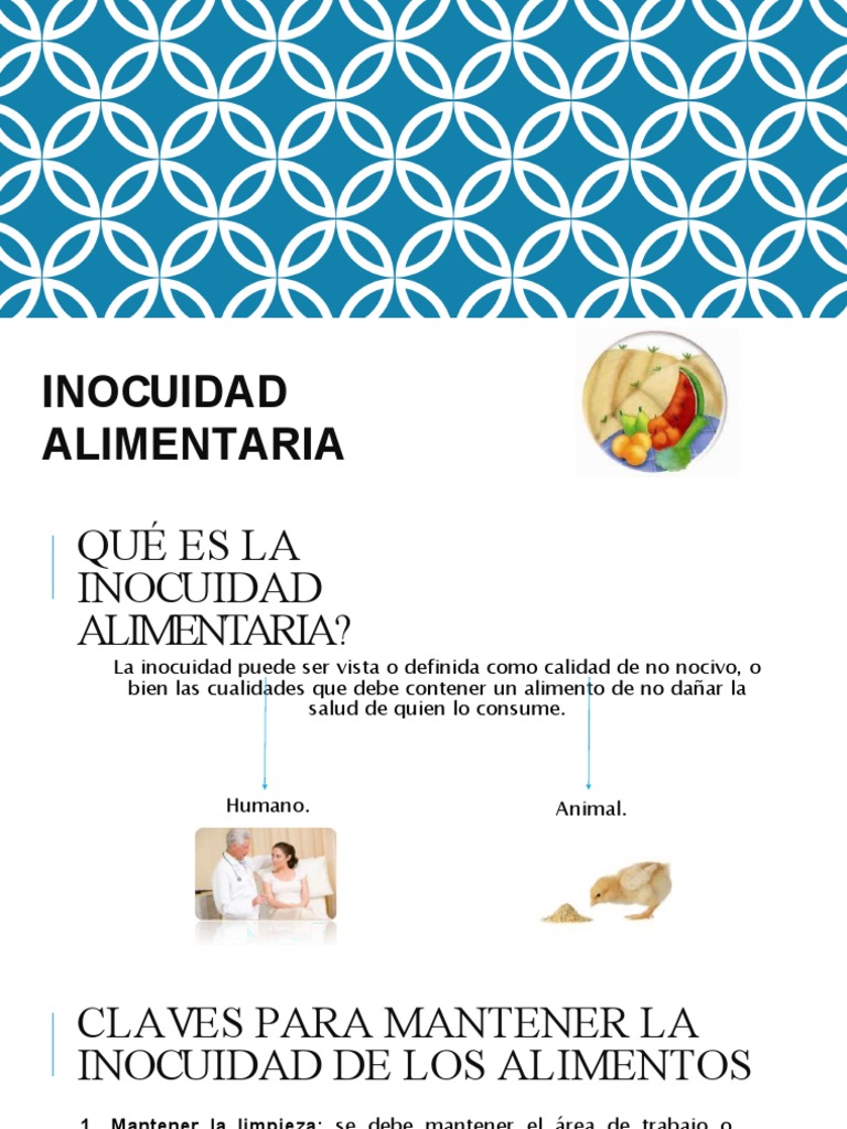 Inocuidad Alimentaria | PDF | Alimentos | Seguridad alimenticia