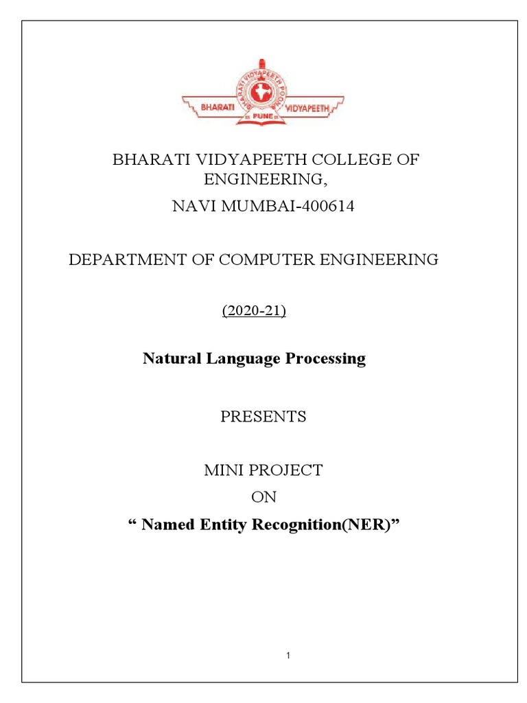 Natural Language Programming Mini Project Mumbai University | PDF ... Natural Language Programming Mini Project Mumbai University | PDF ...