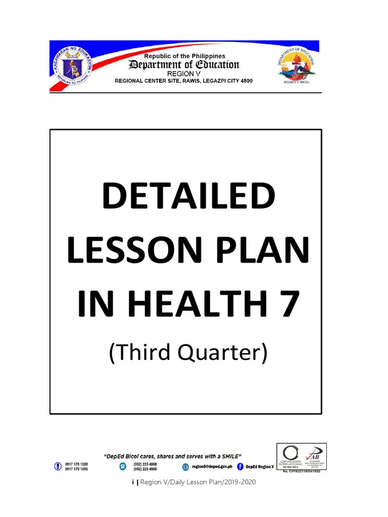 Grade 7 Mental Health Lesson Plan | PDF | Stress (Biology) | Self Esteem