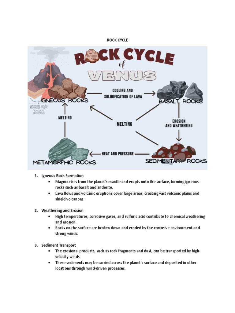 Venus | PDF | Rock (Geology) | Venus
