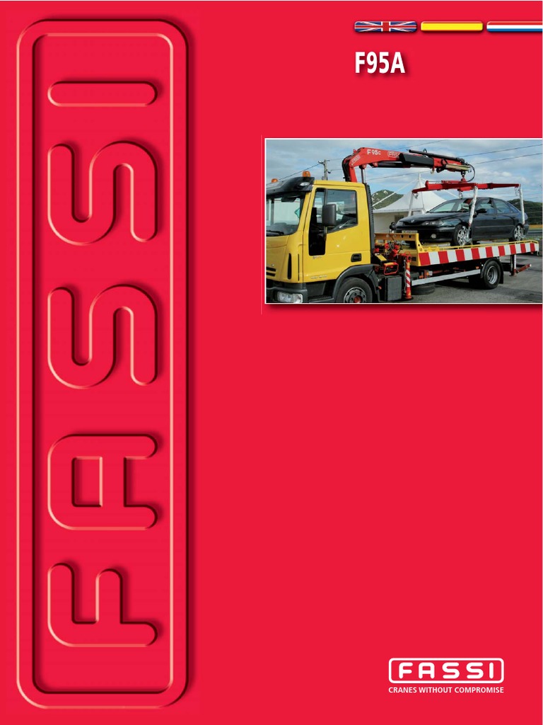 Fassi F95 | PDF | Máquinas | Ingeniería de Edificación