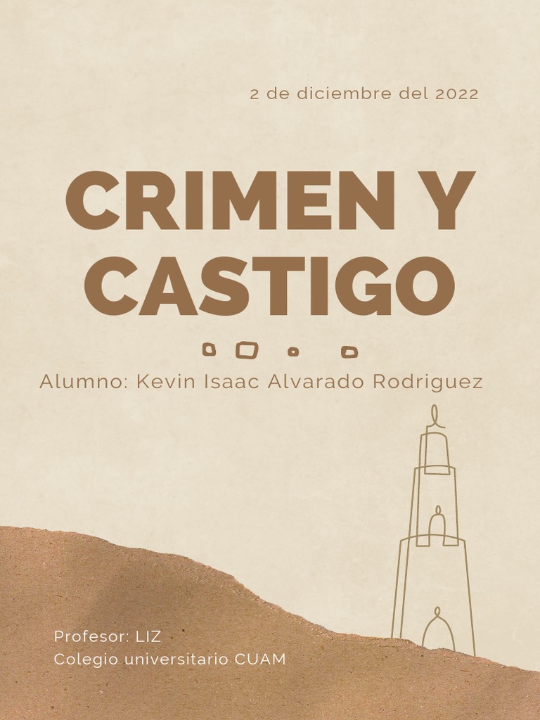 Crimen y Castigo | PDF | Crimen y castigo