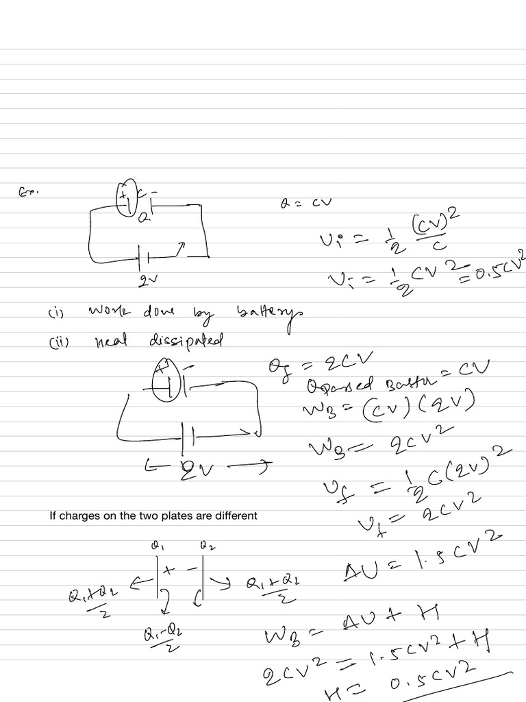 Electric Potential and Capacitance | PDF | Capacitance | Capacitor