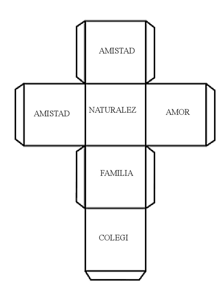 Plantilla Dado | PDF