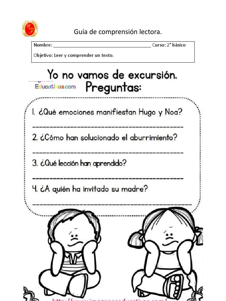 Guía de Comprensión Lectora. | PDF