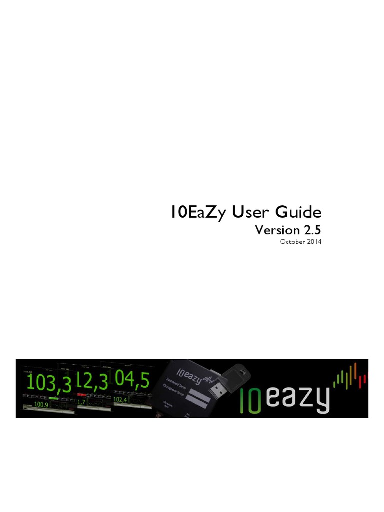 10EaZy User Guide | PDF | Microsoft Windows | Computer File