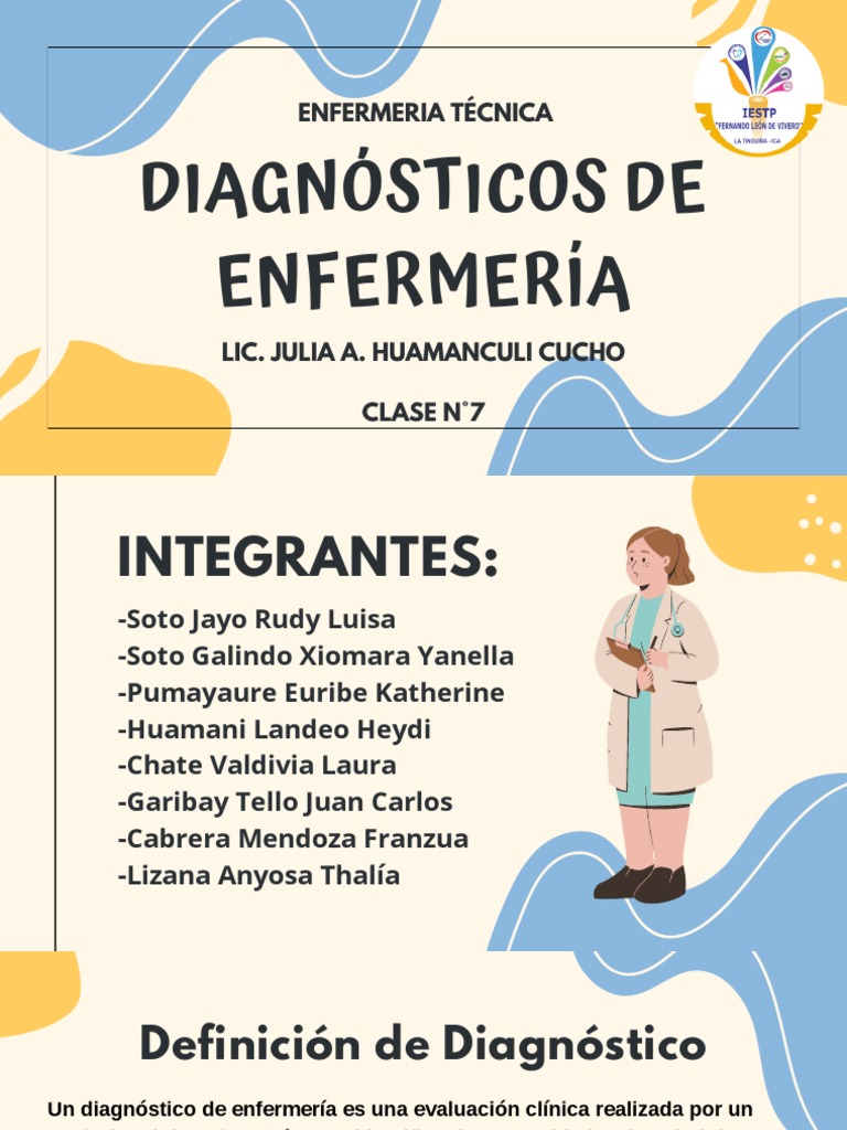 Diagnósticos de Enfermería | PDF | Diagnostico medico | Enfermería