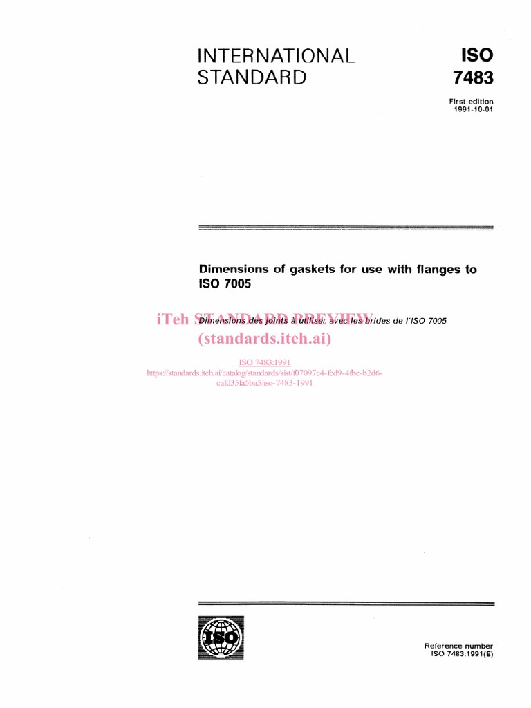 Iso 7483 1991 | PDF | International Organization For Standardization ...
