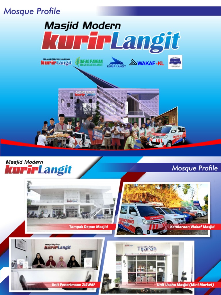 Profil Masjid Modern Kurir Langit New A - Compressed | PDF