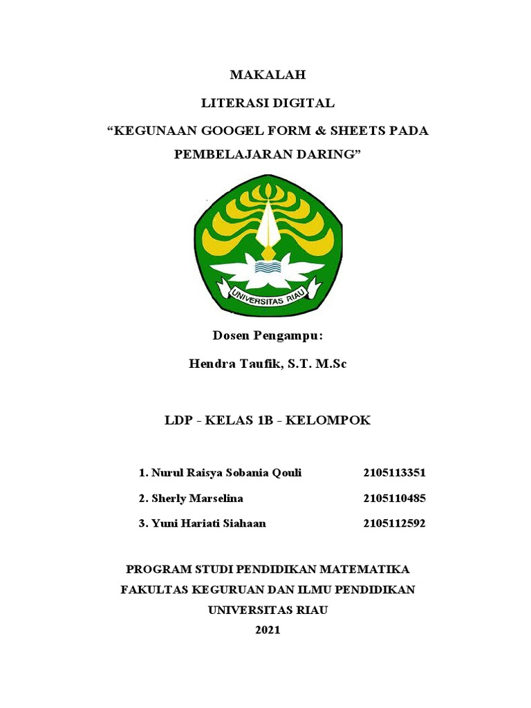 MAKALAH Literasi Digital | PDF