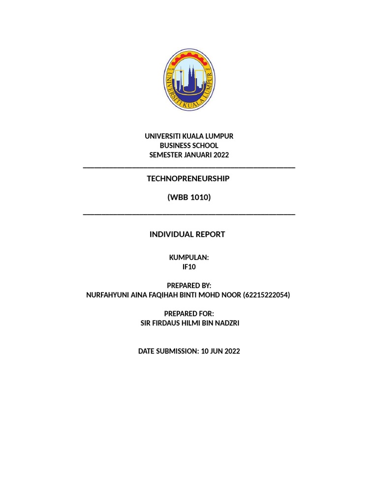 Individual Report Techno | PDF | Marketing