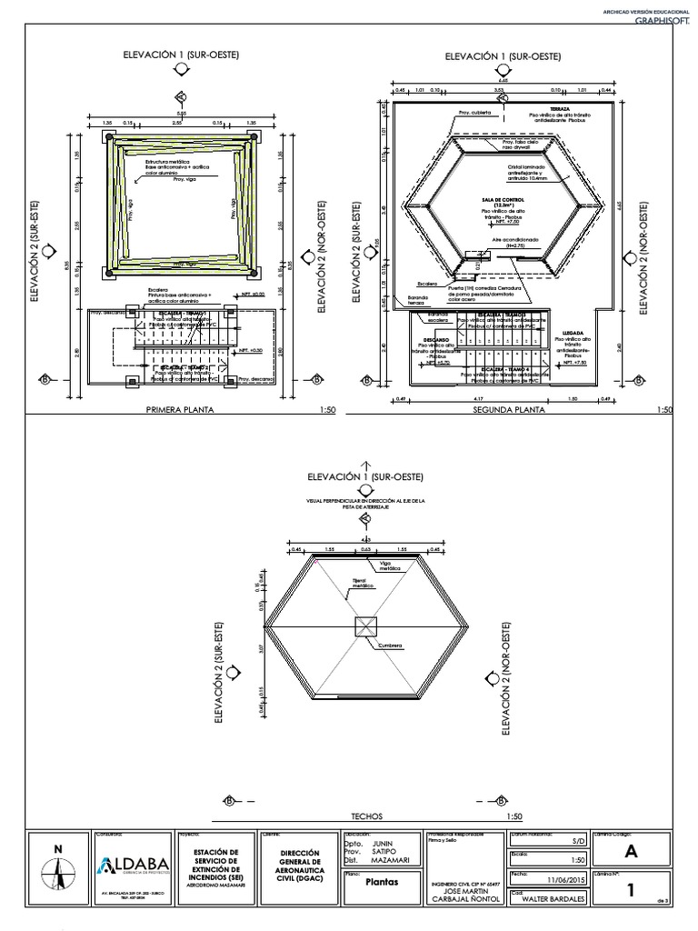 Torre de Control Aeródromo Mazamari | PDF