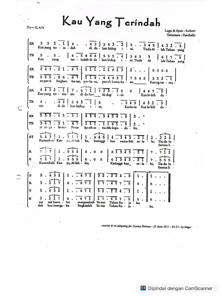 Kau Yang Terindah | PDF
