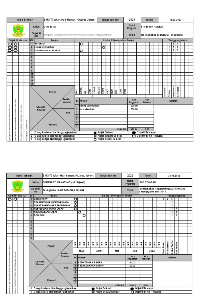 Oppm Kelab Olahraga 2023 | PDF