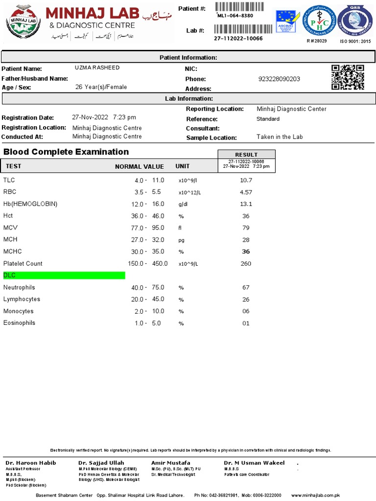 Patient Report View in PDF | PDF | Medicine | Health Care
