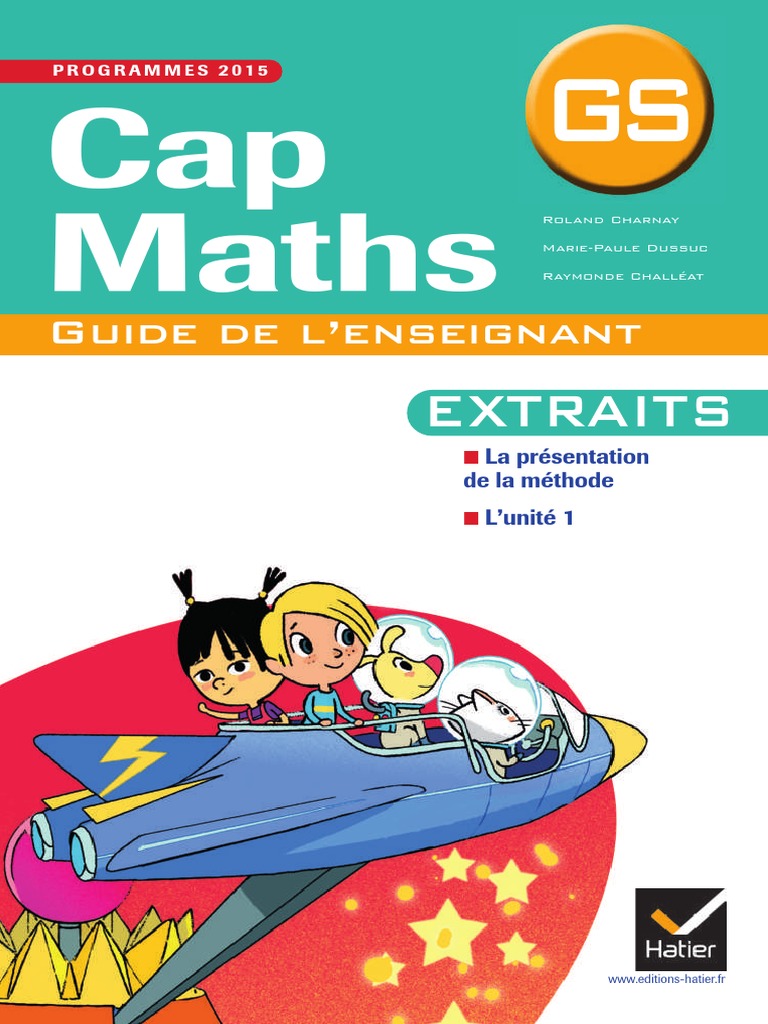 Cap Maths GS : Guide Pédagogique 2015 | PDF | Mathématiques | Pédagogie