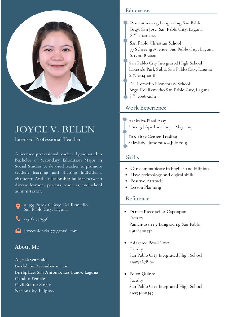 Belen - Creating A Resume - Eng Work | PDF