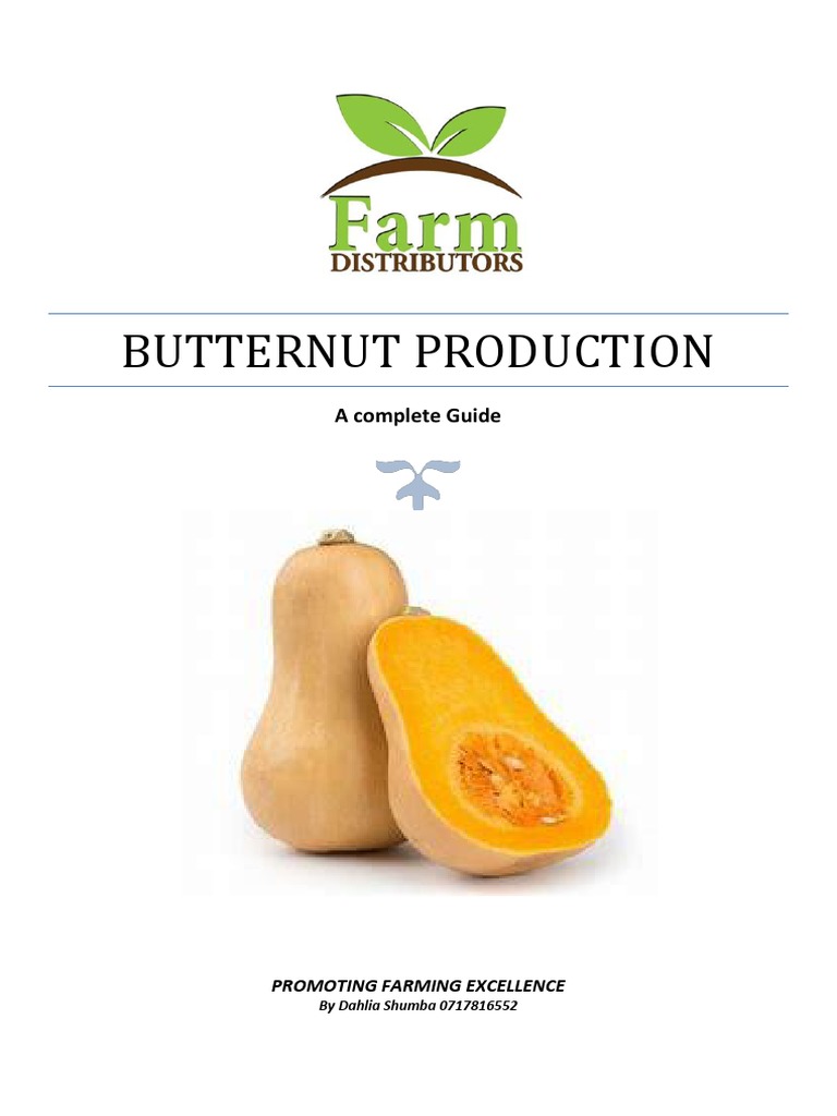 Butternut Complete Guide. | Download Free PDF | Fertilizer | Soil
