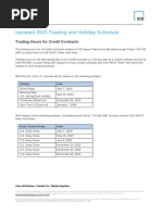 NYSE 2025 Trading Calendar Overview | PDF | Business | Stock Market