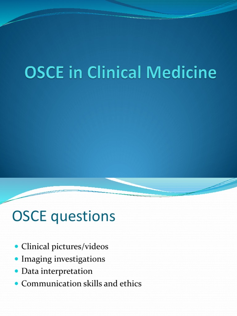 OSCE in Clinical Medicine Praveen | PDF