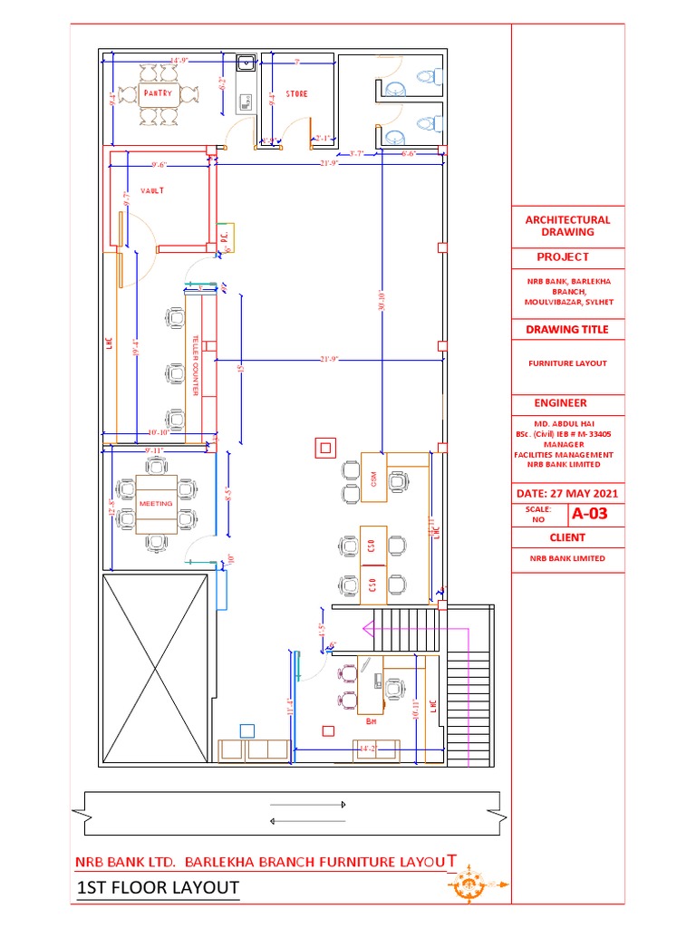 Barlekha Furniture Layout-Model | PDF