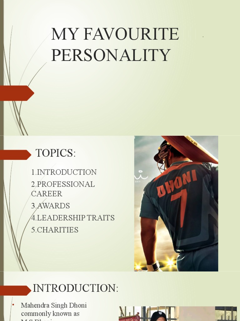 My Favourite Personality[1] | PDF