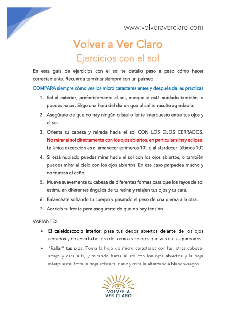 Guia de Ejercicios Al Sol 230424 225655 | PDF