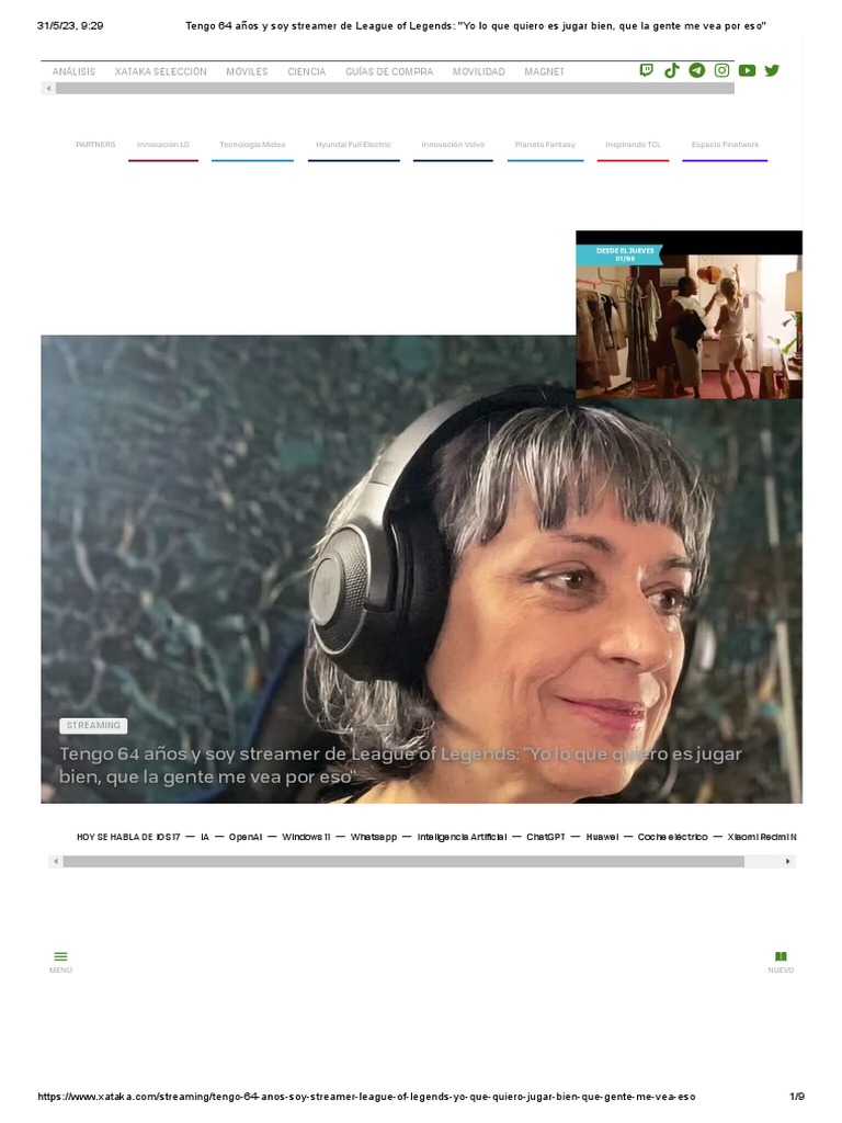 Tengo 64 Años y Soy Streamer de League of Legends - Yo Lo Que Quiero Es ...