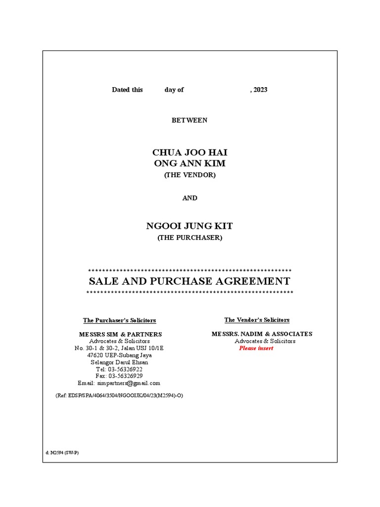 (ONG 1-1) DRAFT (A) 4064 3504 NGOOIJK at SIM | PDF