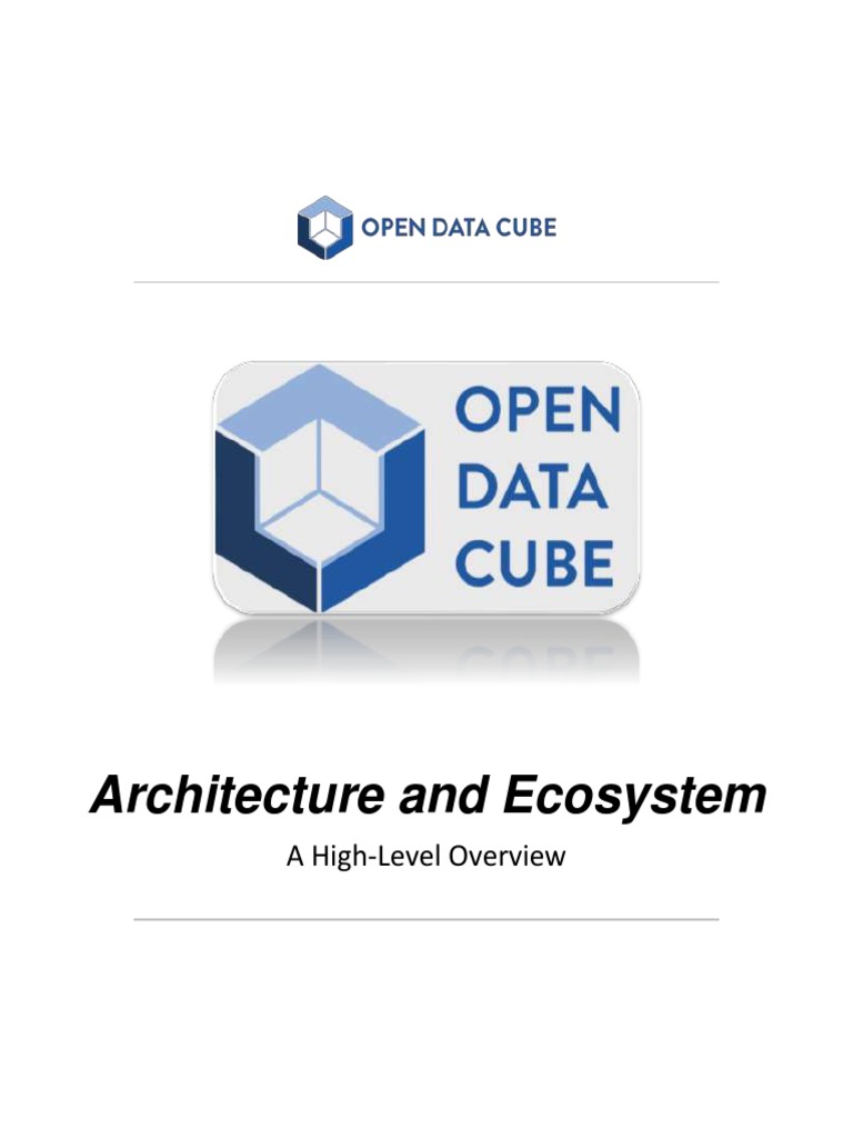 Open Data Cube | PDF | Metadata | Data