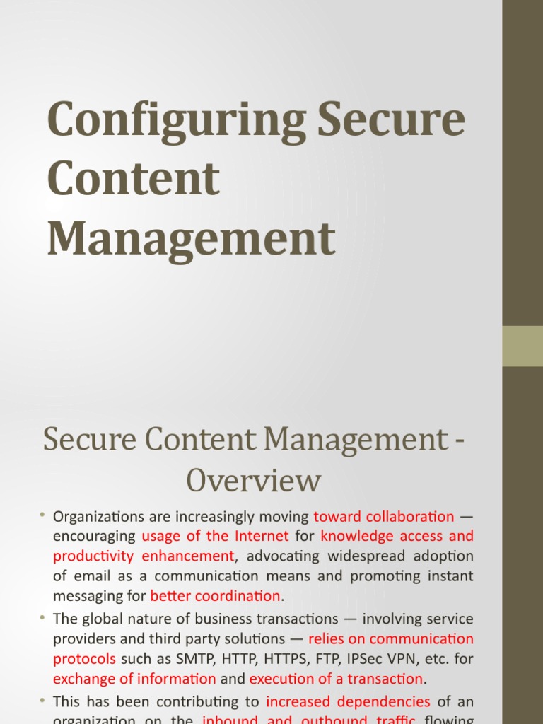 Content Management | PDF | World Wide Web | Internet & Web