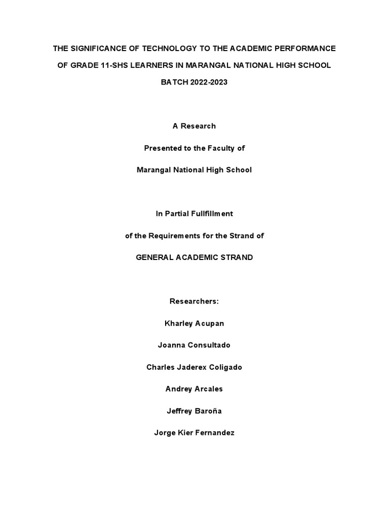 Practical Research Chapter 12 3 | PDF | Educational Technology ...