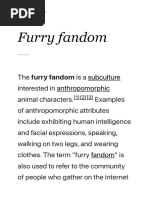 Anti-Furries - WikiFur, The Furry Encyclopedia | PDF | Fandom