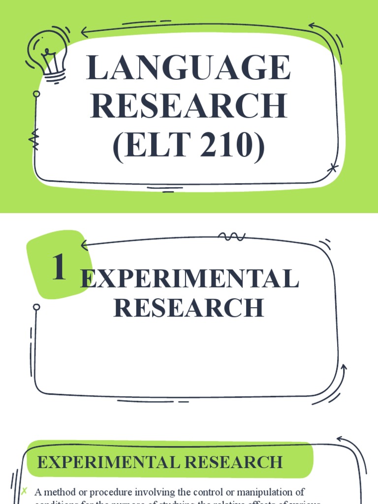 Experimental Research | PDF | Experiment | Statistics