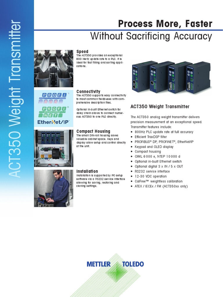 DS ACT350 ACT350xx Analog EN | PDF