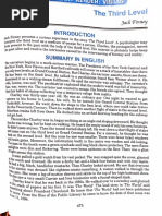 The Third Level - Class 12 English | PDF