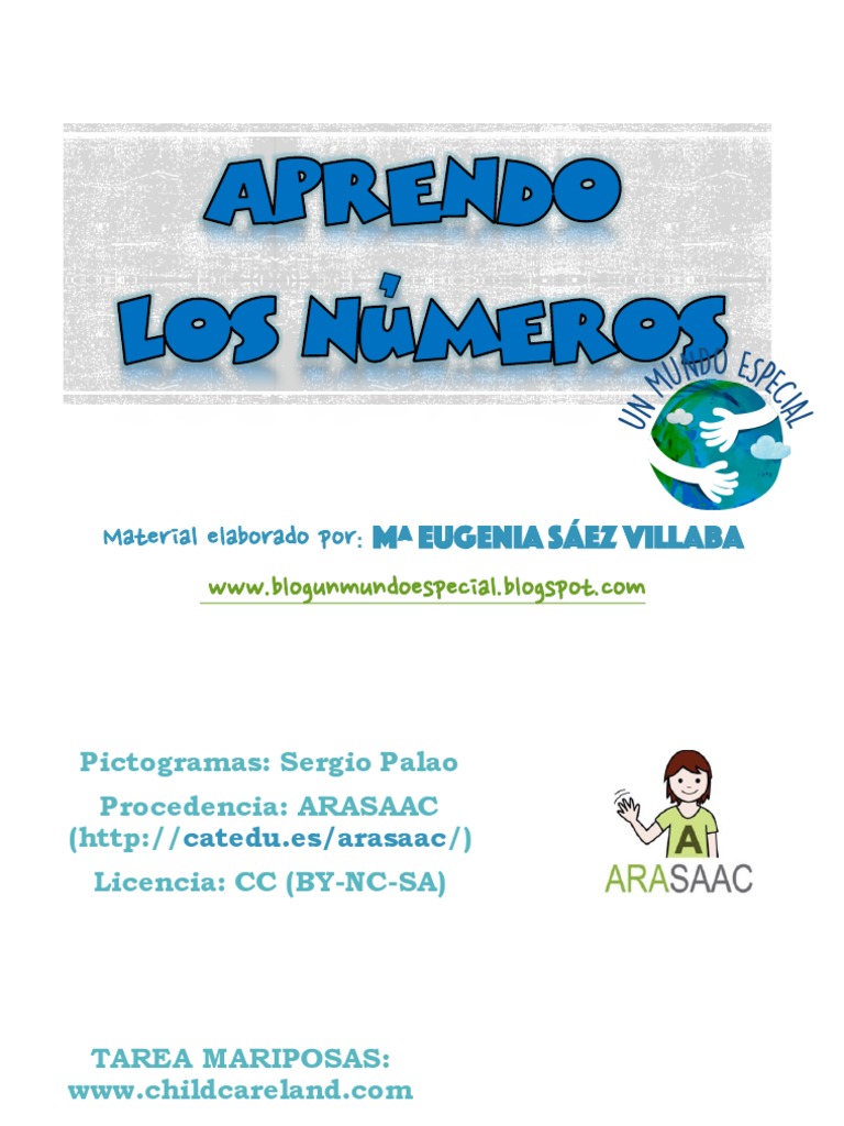 Carpeta Aprendo Los Numeros | PDF