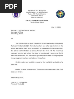 Supplemental Request Letter Sample | PDF